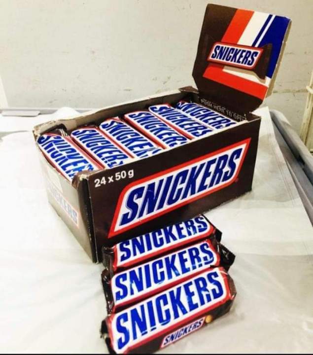 Snickers Chocolate Bar 50g ×2 pcs | Daraz.lk