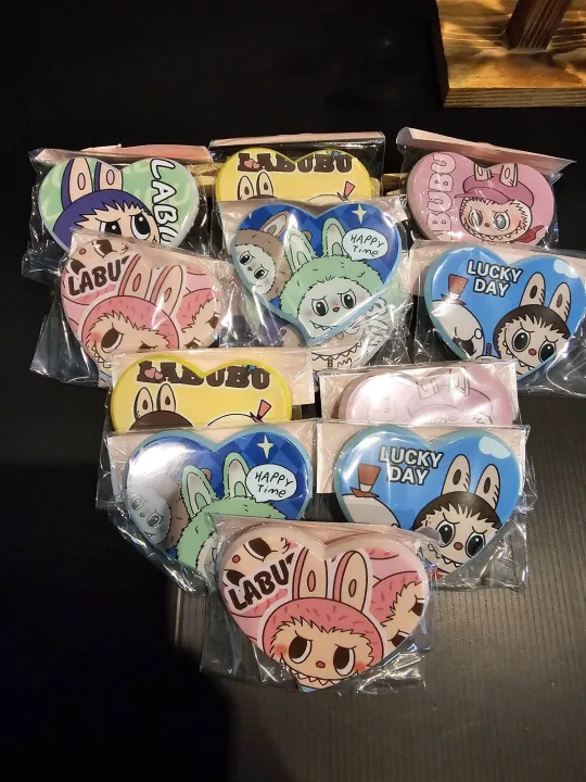Labubu compact mirror set | Shop.com.mm
