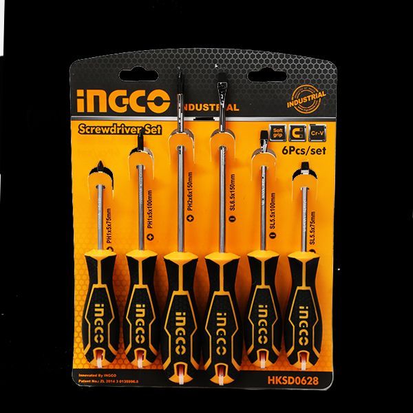 Ingco 6 Pcs Screw Driver Set HKSD0628 | Daraz.pk