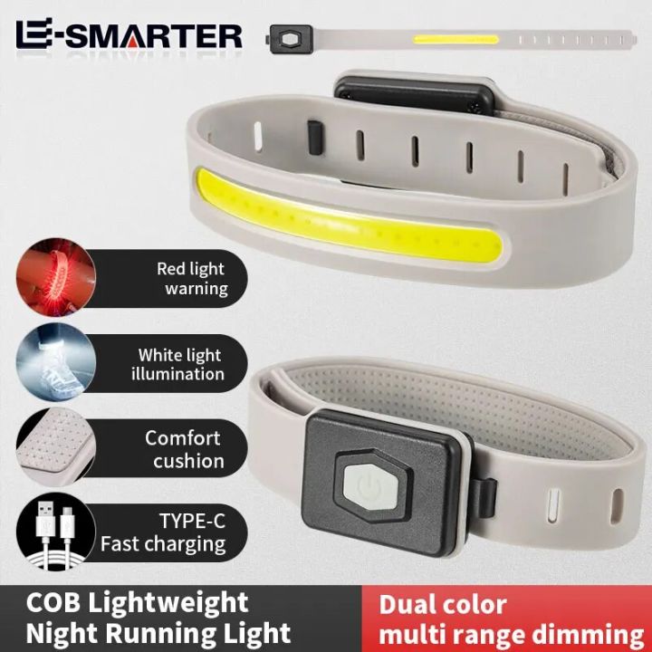LED Mini Portable Armband Light COB Night Running Wrist Lamp 500LM ...
