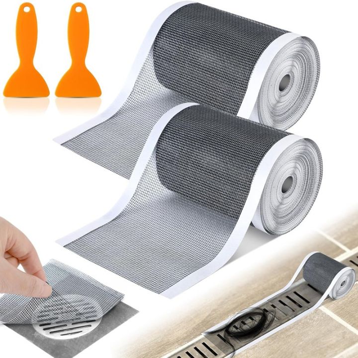 New Disposable shower drain net stickers Bathroom Floor Drain Strainer ...