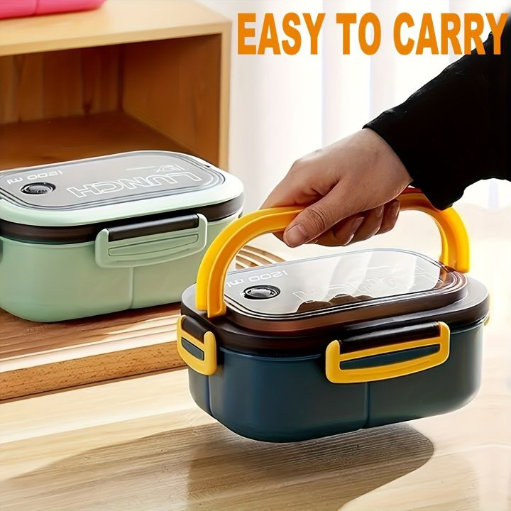 Double layer student lunch box Hot Pot lunch box | Shop.com.mm