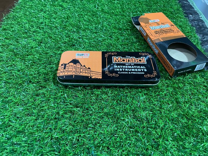 Marshal 9 PCs Mathematical Instrument Geometry Box | Daraz.lk