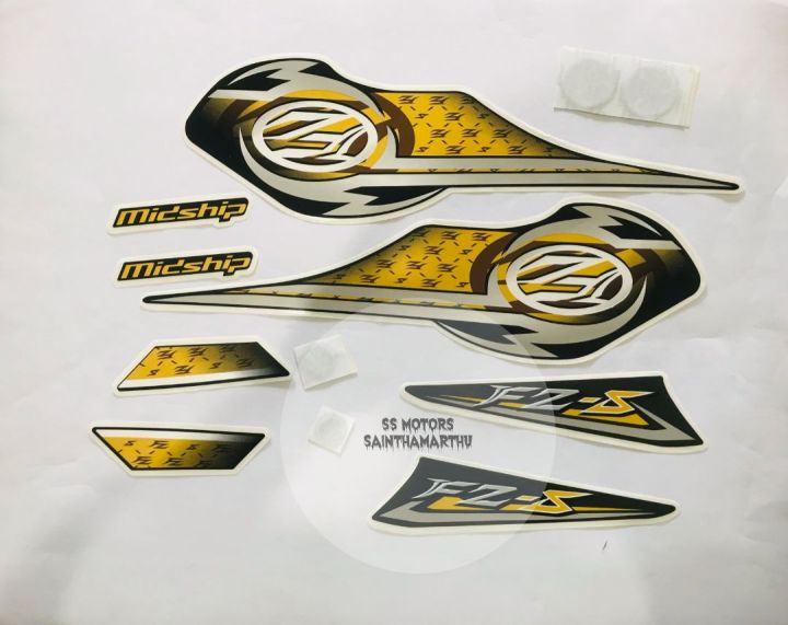 FZ-S VERSION 1 STICKER | Daraz.lk