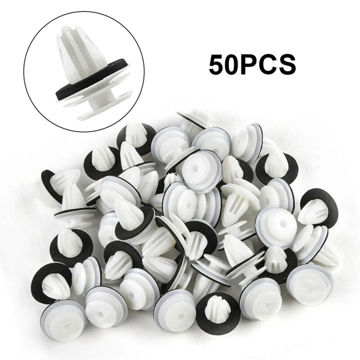 50Pcs Auto Bumper Mudguard Automotive Fastener Clip Car General ...