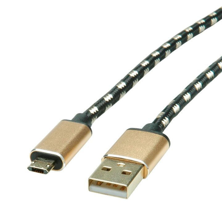 Golden micro usb fast chaging cable | Daraz.lk