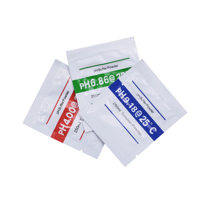 1/5/10Set PH Buffer Powder For PH Meter Measure Calibration Solution ...