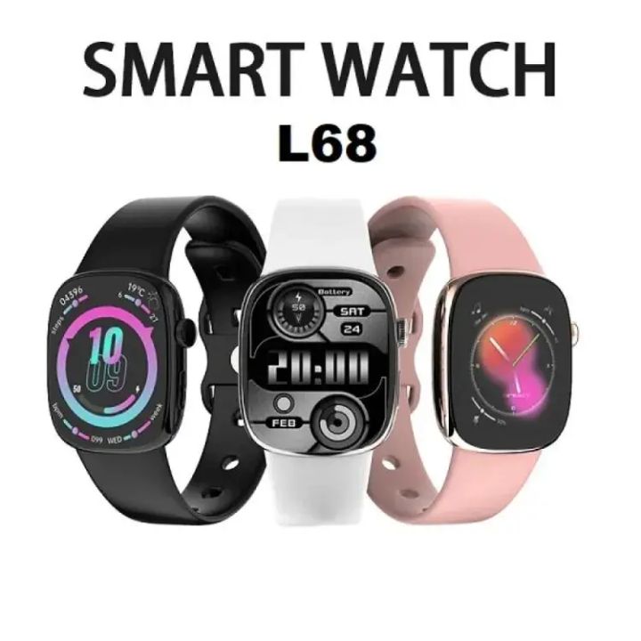 L68 Smart Watch HD Color 2.0 inch Display Bluetooth Call | Daraz.com.bd