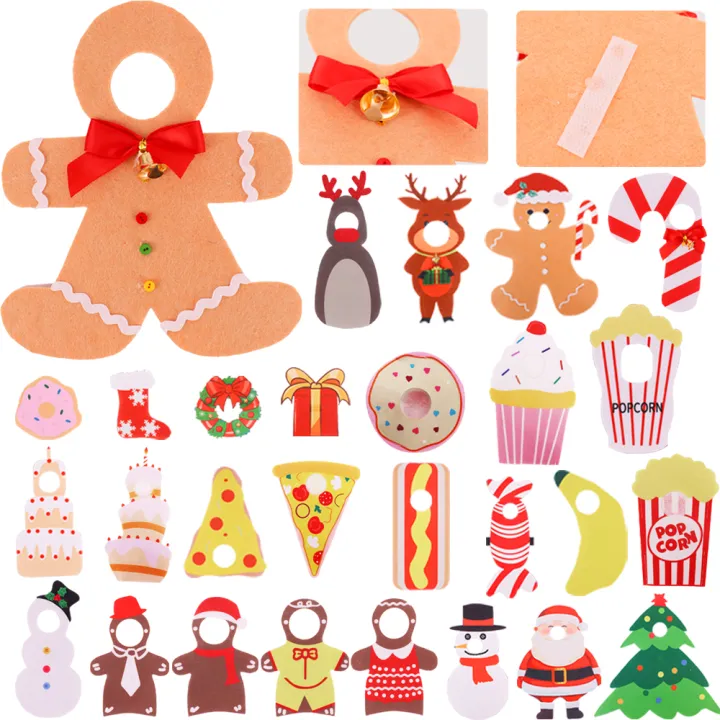 Non Woven Fabric Decoration Doll Accessories For 30cm Elf Doll Red Boy ...