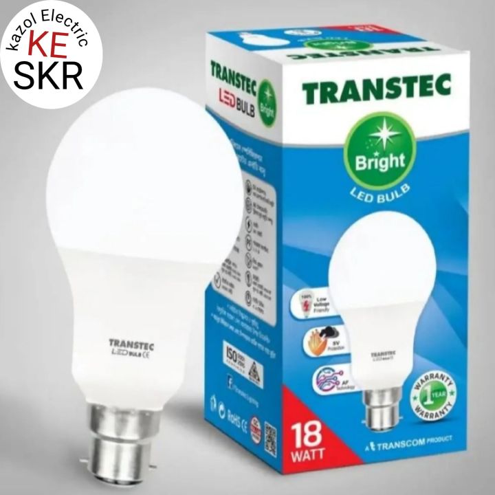 TRANSTEC Bright LED Light 18 Watt ( 1 PC) | Daraz.com.bd
