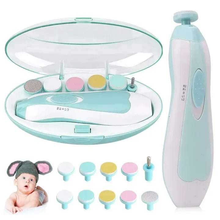 Nail Filer,6 in1 Baby Trimmer portable Electric, Manicure set And gift ...