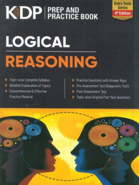 Kips Entry Tests Series Logical Reasoning Prep and Practice book for ...