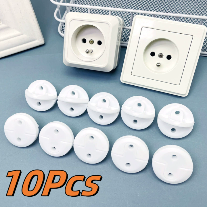 10Pcs Baby Safety Socket Covers Children's Safety European Regulations ...