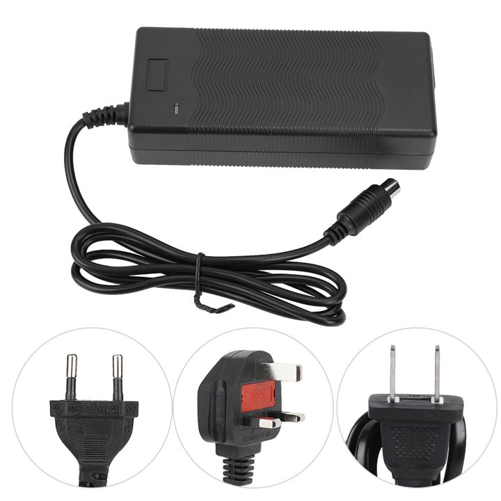 42V 2A Electric Scooter Battery Charger Power Charging Adapter With LED ...