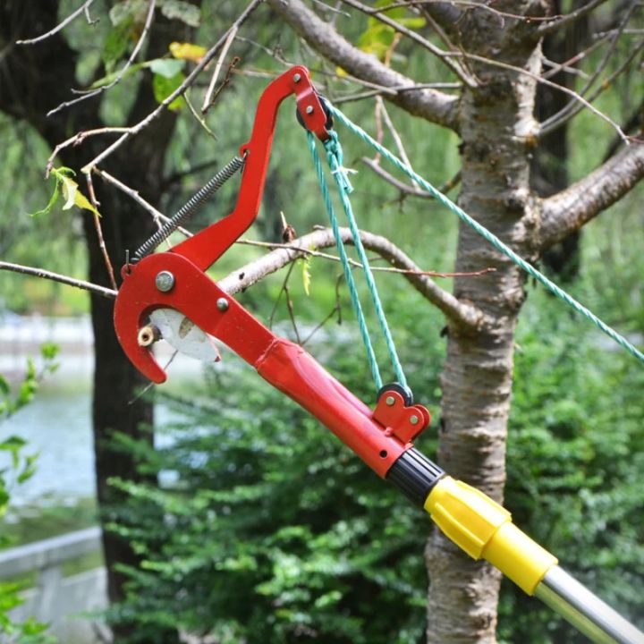 Telescopic High-branch Scissors Fruit Picker High-altitude Scissors ...