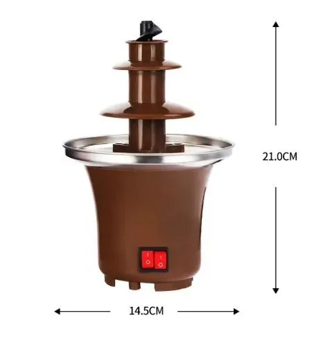AMERICAN ORIGINAL CHOCOLATE FOUNTAIN ELECTRIC MACHINE | Daraz.pk