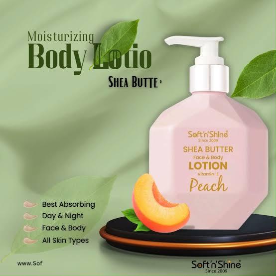 Soft n Shine Body Lotion, infused with SHEA Butter & Vitamin E for ...