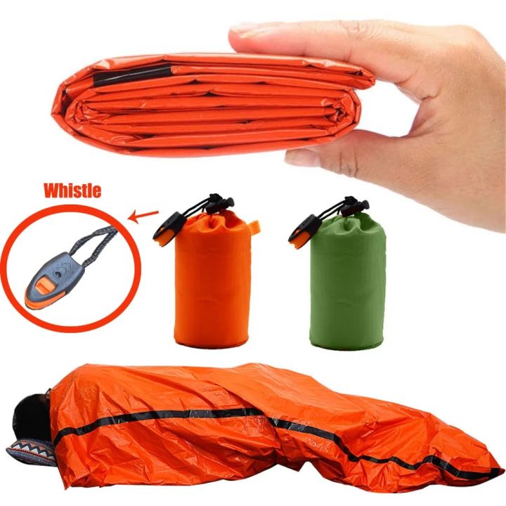 Portable Waterproof Emergency Survival Sleeping Bag Outdoor Edc Camping ...