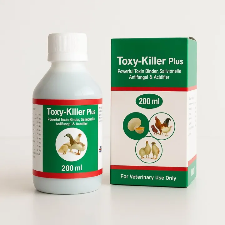 Toxy-Killer Plus – 200ml | Powerful Toxin Binder & Salmonella Killer ...