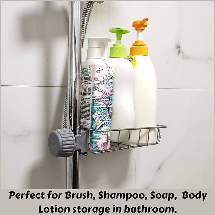 Kitchen Sink Caddy Organizer Over Faucet Shelf Sponge Holder, Stainless ...