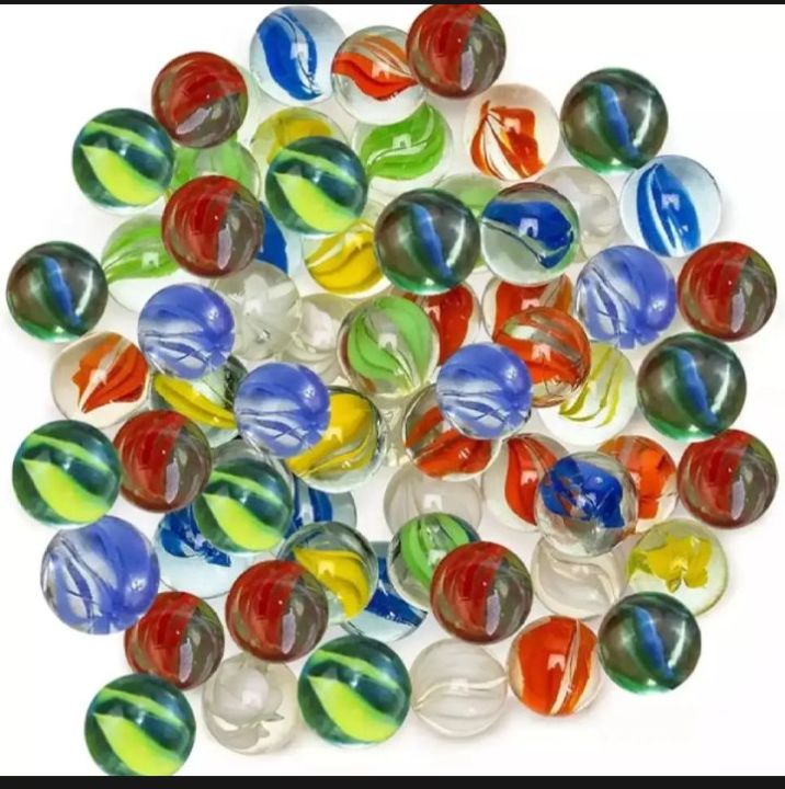 Multicolor Aquarium marble stone-25pcs | Daraz.com.bd