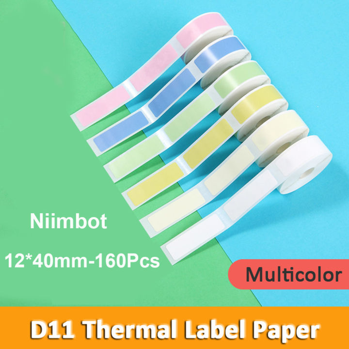 Niimbot D110 D101 Thermal Label paper Waterproof Anti-Oil Tear-Resistant Price 12x40mm D11 ...