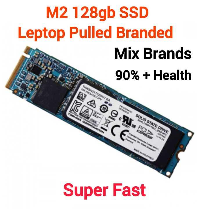 M2 128gb SSD MiX brands Branded | Daraz.pk