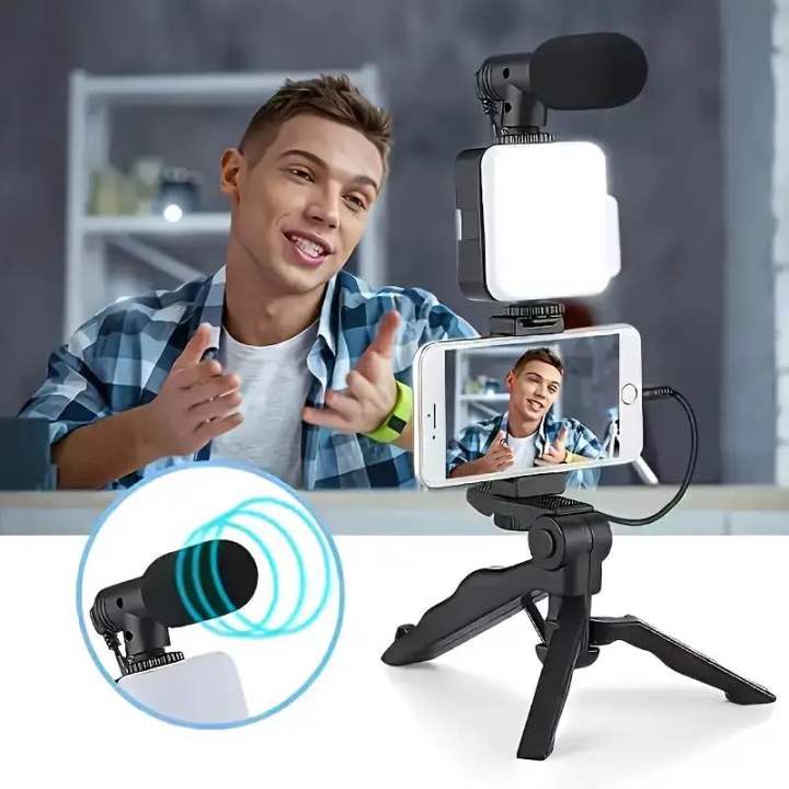 Vlogging Video Making Kit AY-49 for Live Streaming Vlogging Self ...