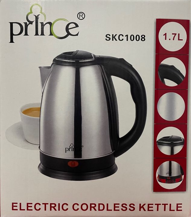 Prince, Electric Kettle, SKC1008 | Daraz.lk