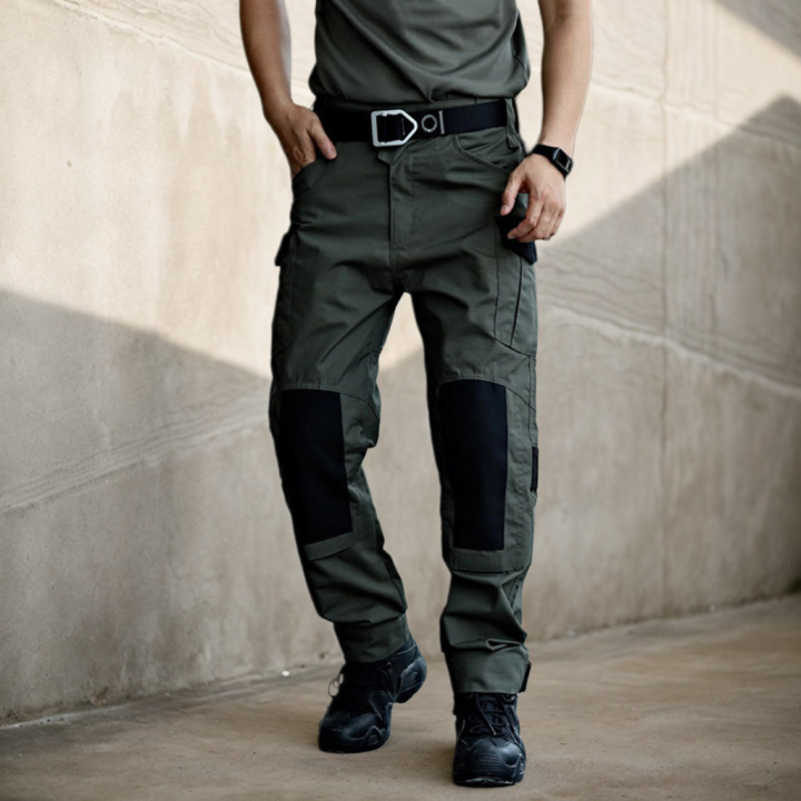 Multi-Pocket Tactical Cargo Pants Men Outdoor Work Trousers Wear ...