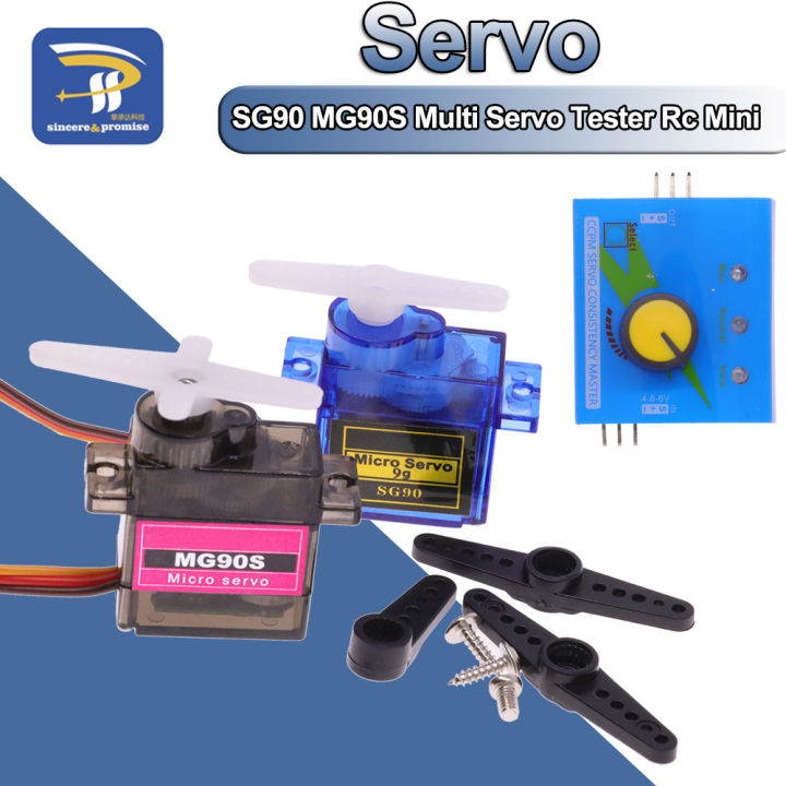 Servo Metal Gear for Model Helicopter Boat For Arduino ESP32 Toy Airplane Fixed Wing Helicopter ...