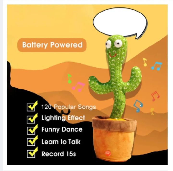 Dancing Talking Cactus For Babysрџ ґ Daraz Bd