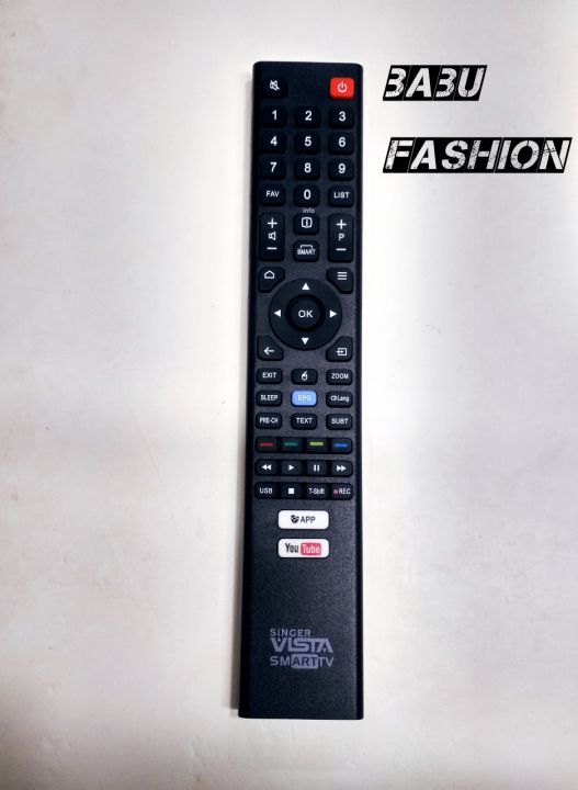 Singer Vista Android Led Tv remote | Daraz.com.bd