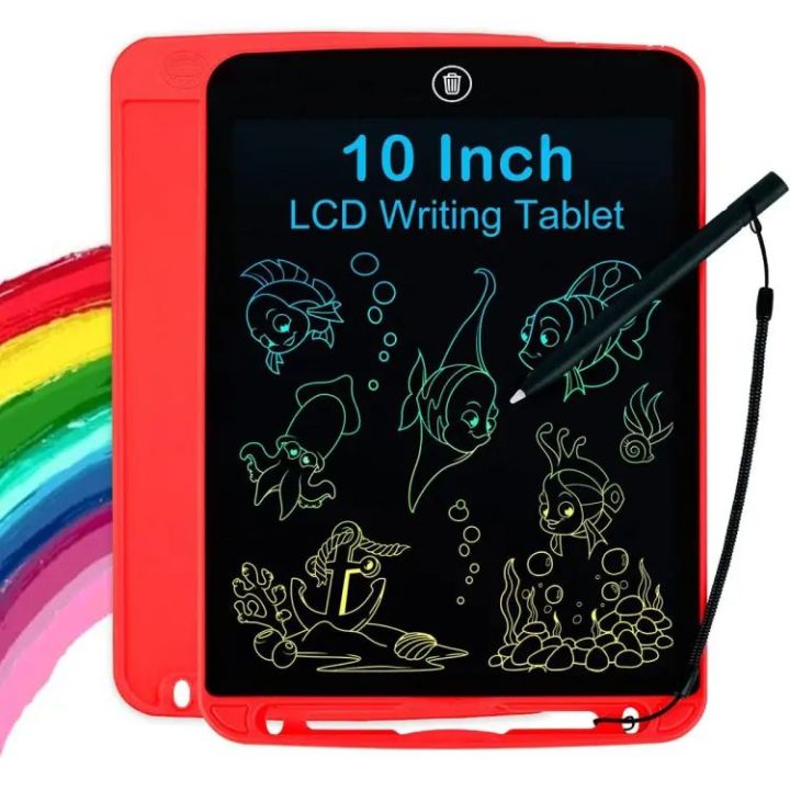 LCD Writing Tablet 10 inch Digital Drawing Electronic Handwriting Pad ...
