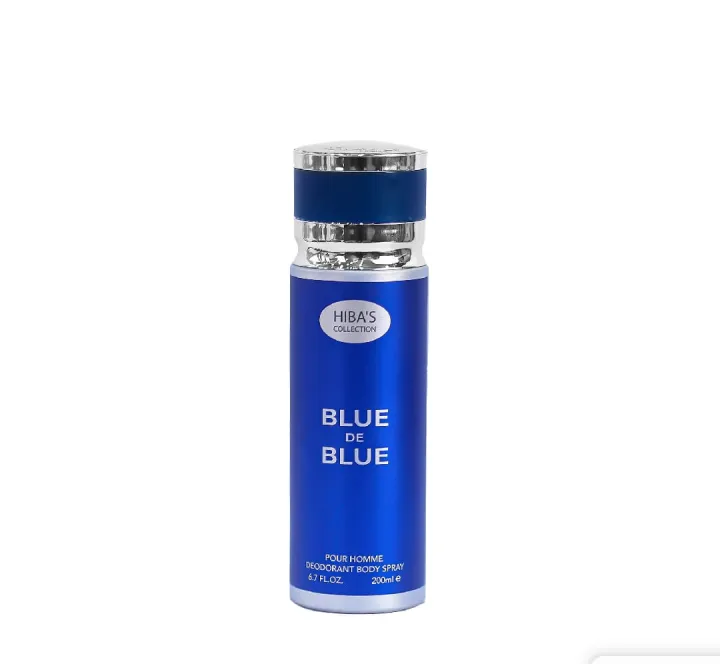 Hiba's Collection Blue De Blue Body Spray For Men 200 ML | Daraz.pk