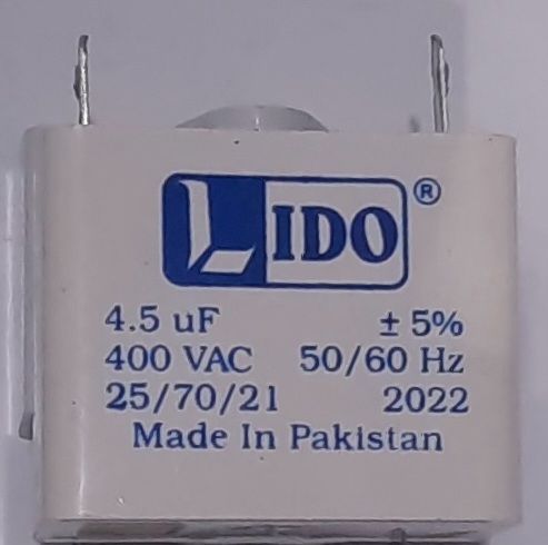 Capacitor 4.5uf ludo branded for fans | Daraz.pk