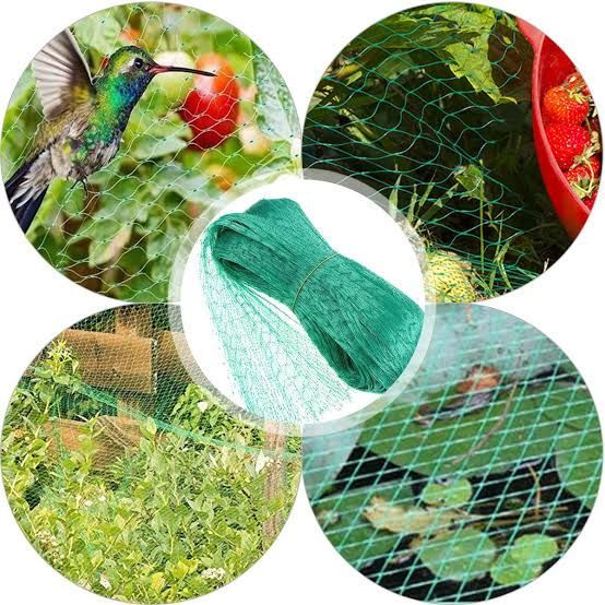 Plastic Garden Net 100 Feet - Protect and Support Your Garden Plants ...
