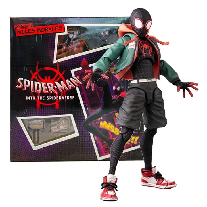 Sv Action Miles Morales Action Figure Collection Sentinel Marvel ...