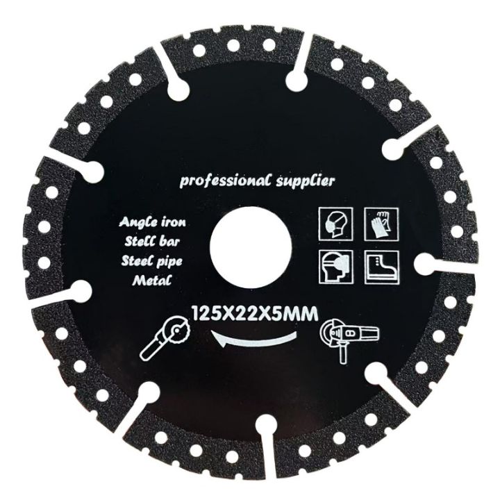 125mm Metal Cutting Diamond Blades - Sharp Discs for Steel, Aluminum ...