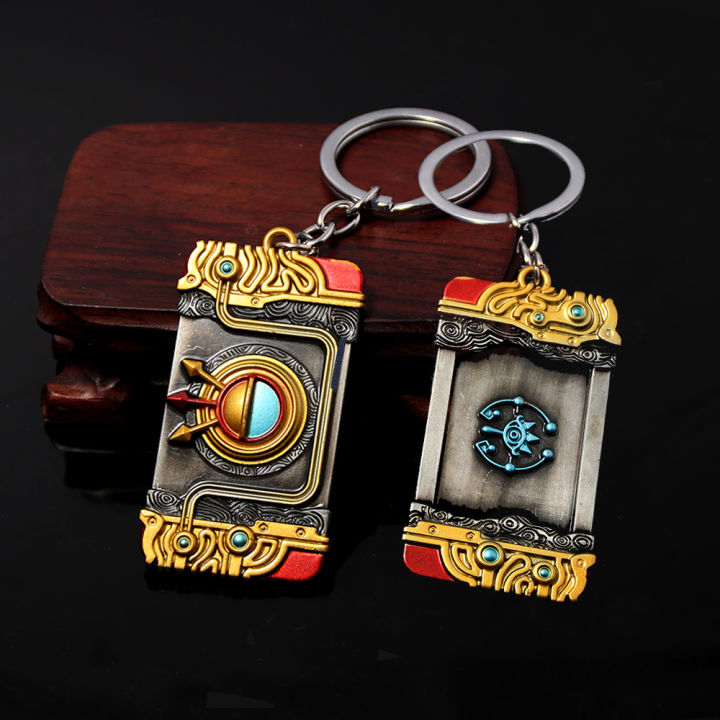 Tears of the Kingdom Purah Pad Keychain Zeldas Master Sword Link Hero ...