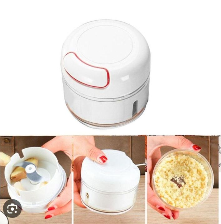 Mini Manual Food Chopper Garlic Cutter Meat Grinder Fruit Vegetable ...