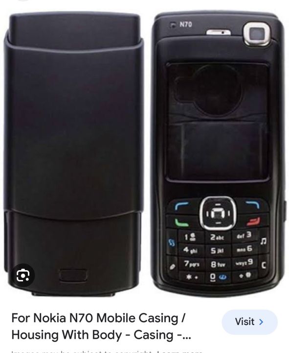 Nokia Mobile Casing For Model N70 | Daraz.com.bd
