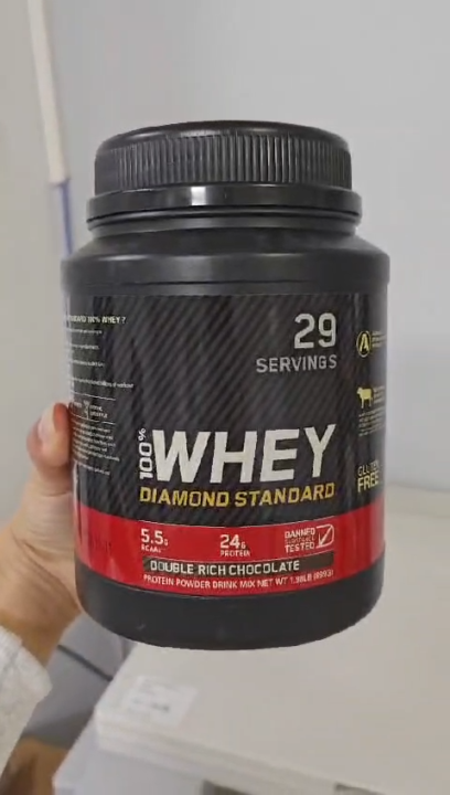 100% Original Whey Protein Diamond Standard [Net Weight : 1.98lb (899g ...
