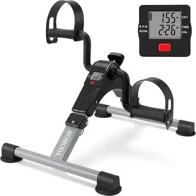 Mini Pedal Exercise Bike with Digital Meter / Cycle Portable Pedal ...