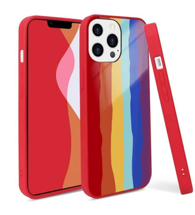 IPHONE 12 RAINBOW 🌈 BACKCOVER | Daraz.pk