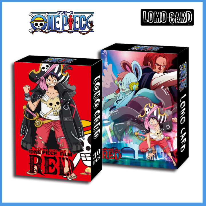 Anime Lomo Cards One Piece 1pack/30pcs Card Games With Postcards Box ...
