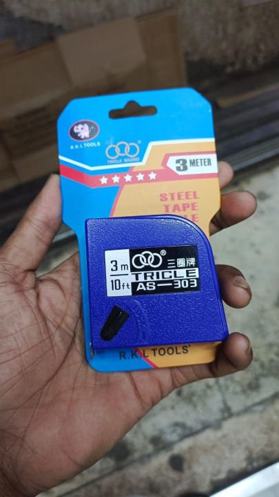 Tricle Steel Tape Ruler 3M-1 piece | Daraz.com.bd