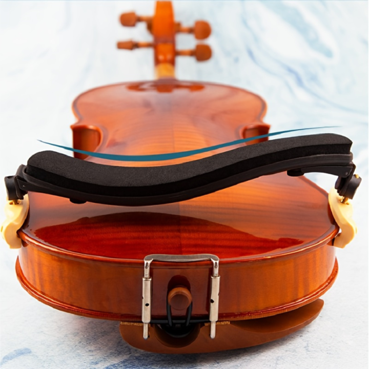 1 pc Adjustable Violin Shoulder Rest - Comfortable for 1/4 & 1/8, 3/4 ...