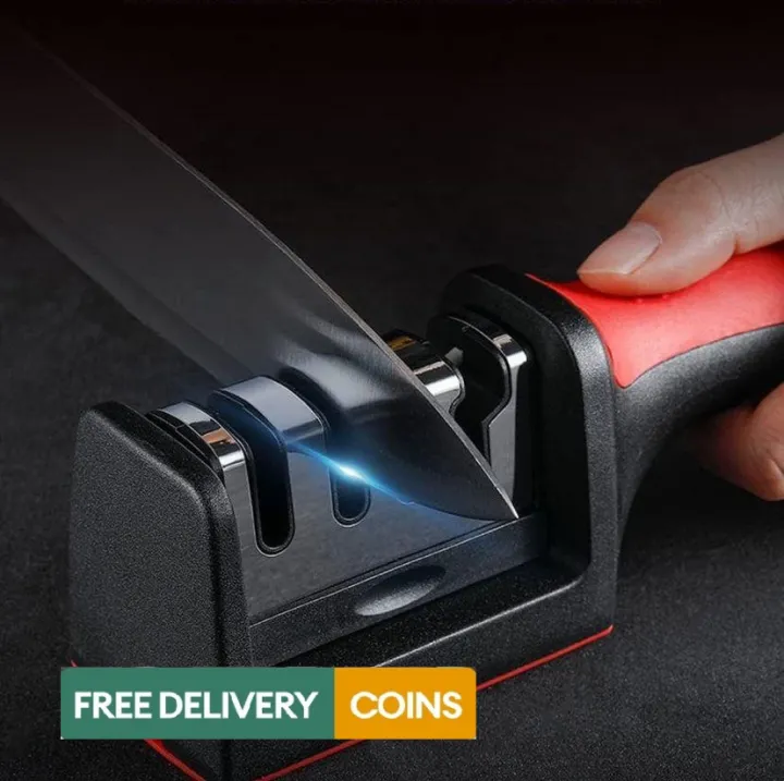 Comfort styles _ 3 in 1 kitchenly professional knife sharpner | Daraz.pk