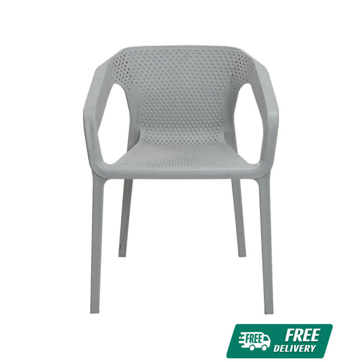 RFL Stylee Cafe Arm Chair Gray 939945 | Daraz.com.bd